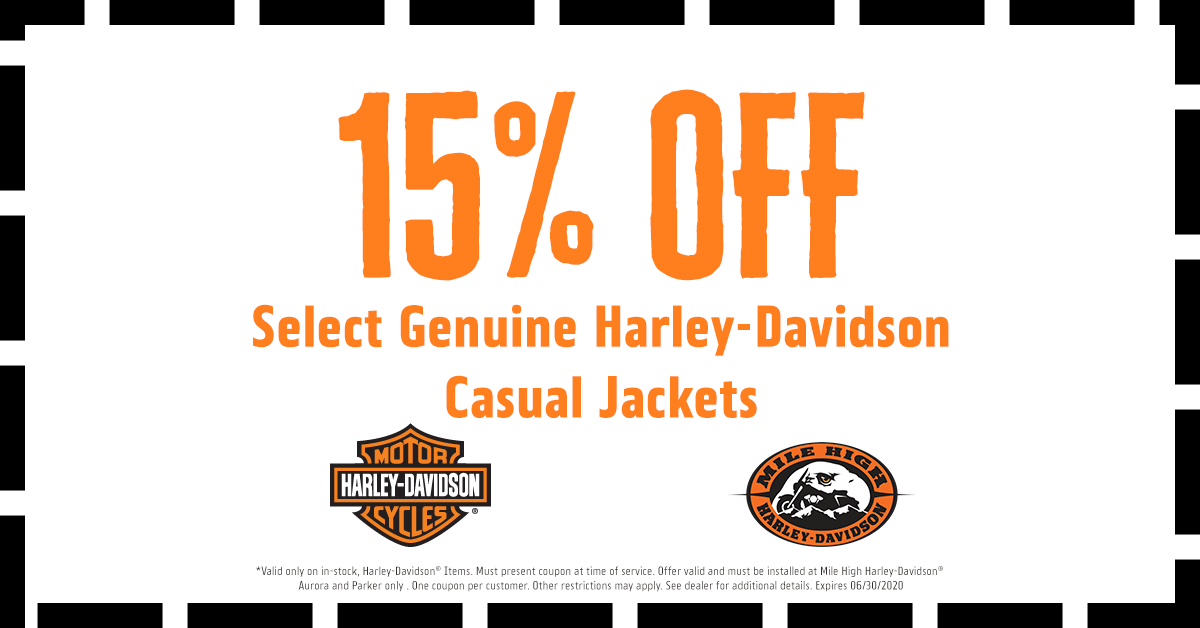Special Offers at Mile High Harley-Davidson® Parker