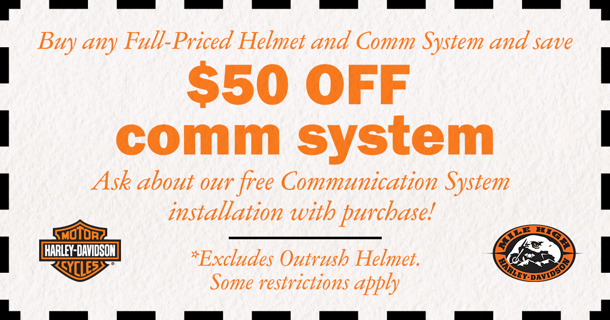 Special Offers at Mile High Harley-Davidson® Parker